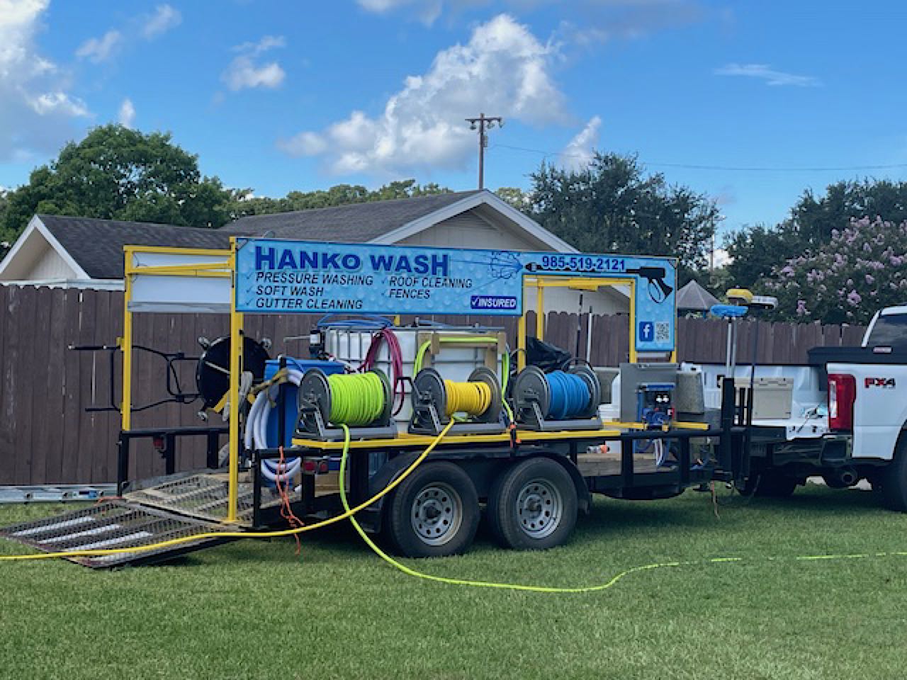 Pressure Washing - Hanko Fence & Shutters | Top-Rated Fence & Shutter ...